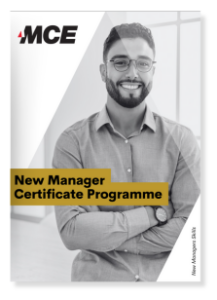 New Manager Certificate Programme | MCE Training Programme